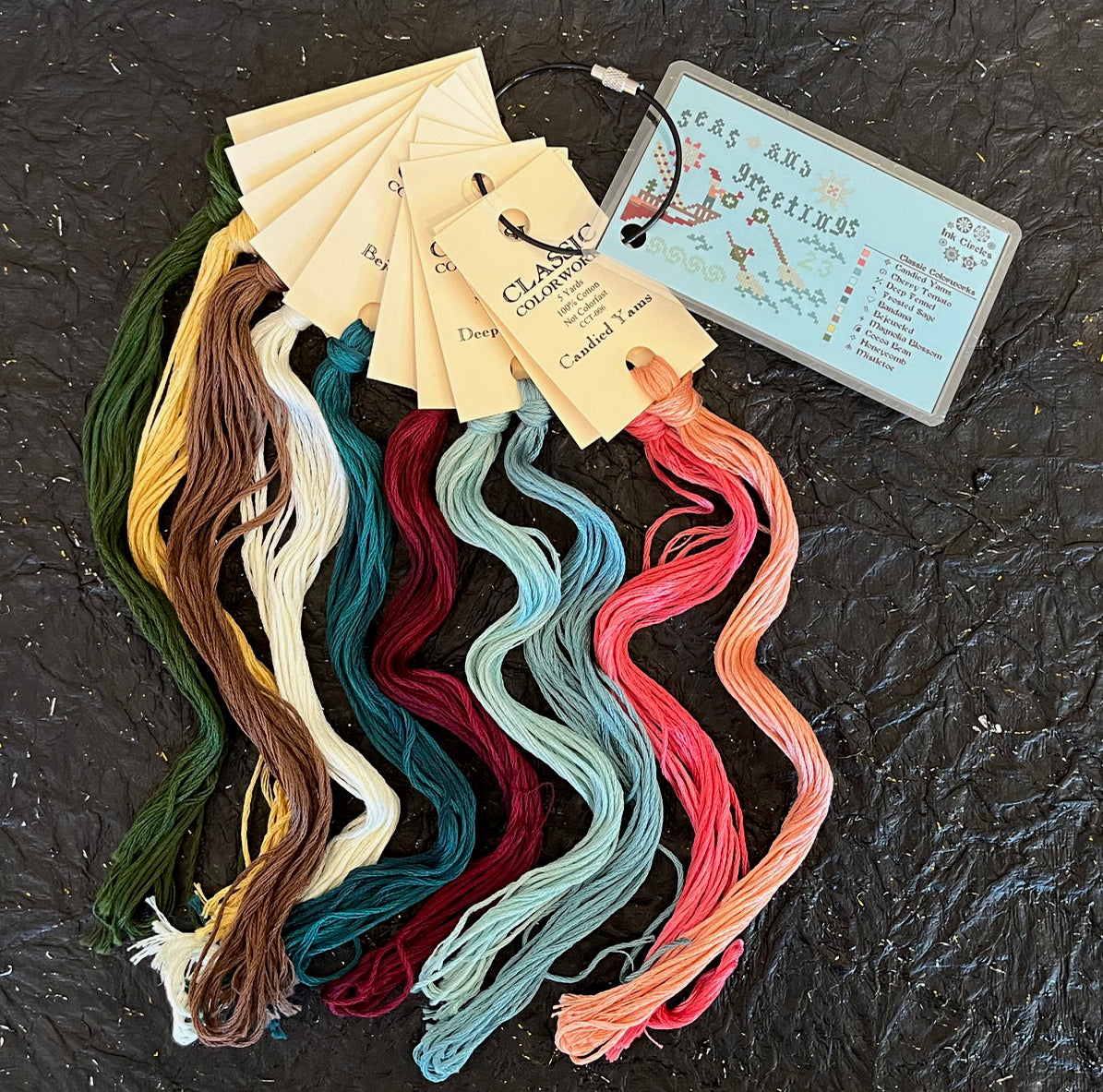 Seas & Greetings Floss Pack – Ink Circles